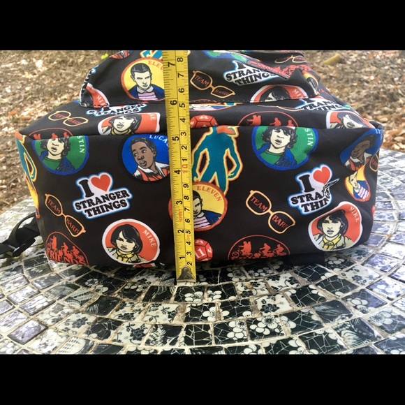 Loungefly | Bags | Loungefly Stranger Things Nylon Backpack Dustin ...